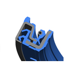 Simmerring, Radialwellendichtringe, Dichtungen, RWDR, Axialwellendichtring