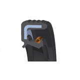 Simmerring, Radialwellendichtringe, Dichtungen, RWDR, Axialwellendichtring